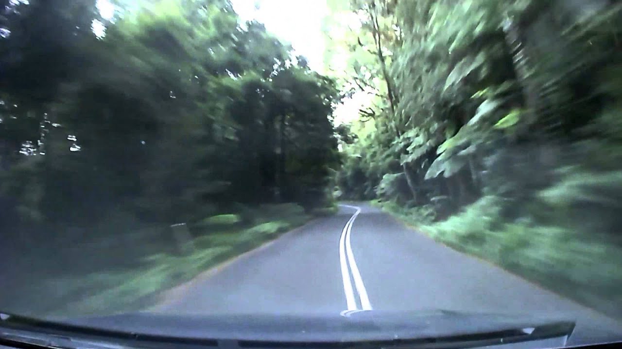 Mount Irvine to Mount Wilson Drive - YouTube