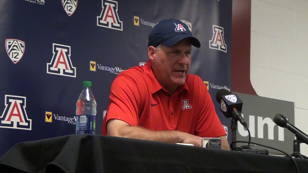 Rich Rodriguez after Arizona State - YouTube