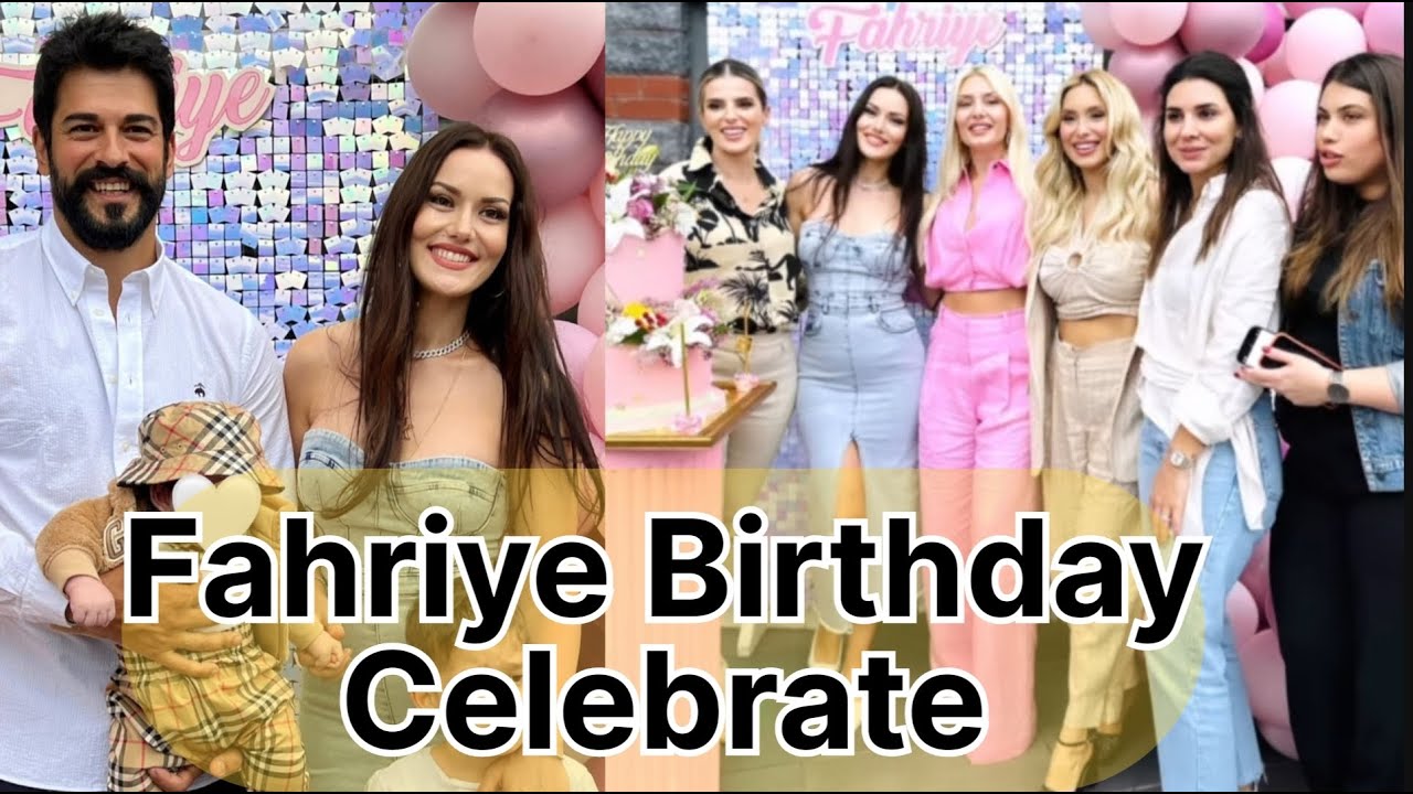 Fahriye birthday party celebrate | burak ozcivit( osman bey) | kurulus ...