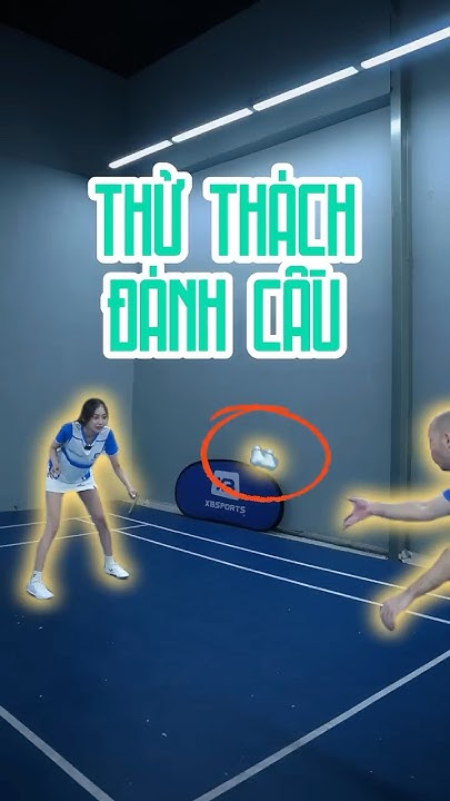 Thử thách đánh cầu cùng XiếcBSports #xbsport #caulong #badminton #votcaulong #dapcau #victor ...