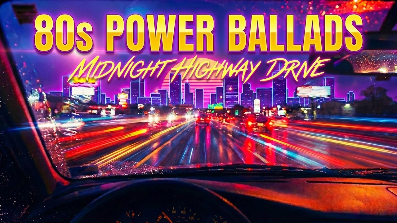 Playlist Hits 80s Inspired Rock Power Ballads — Nostalgia for Midnight ...