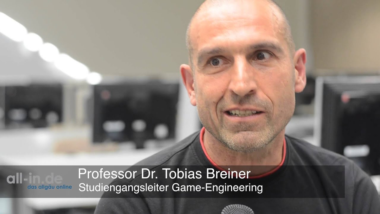 Tobias Breiner bildet an der Hochschule Kempten die Computerspiel ...