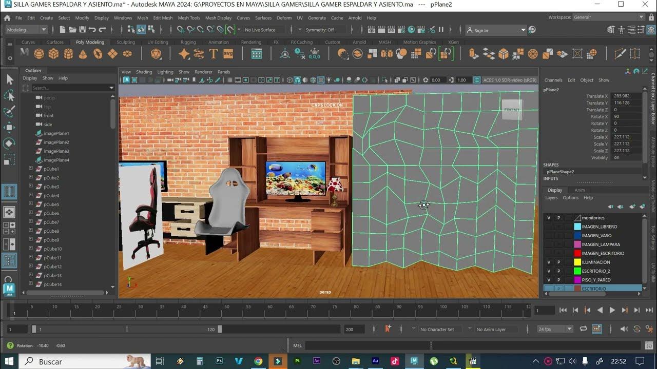 CÓMO UTILIZAR LA HERRAMIENTA OFFSET EDGE LOOP EN MAYA AUTODESK BIEN EXPLICADO - YouTube