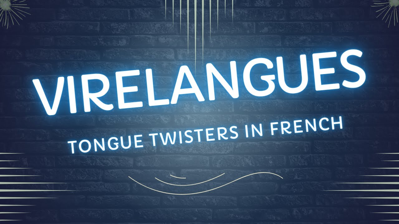 Fun with French: Conquering Virelangues Challenges! (5) | Learn French ...