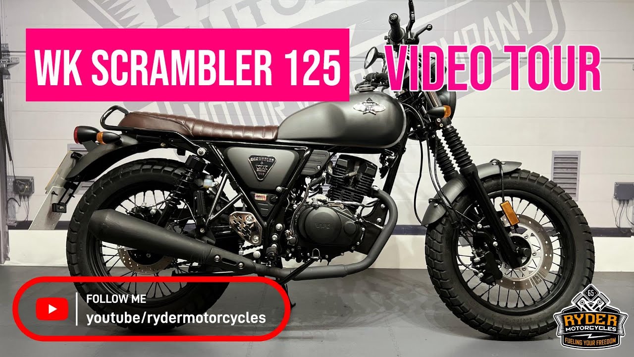 2023 WK Scrambler - Used Bike Video Tour #wkbikes #wkmotorcycles # ...