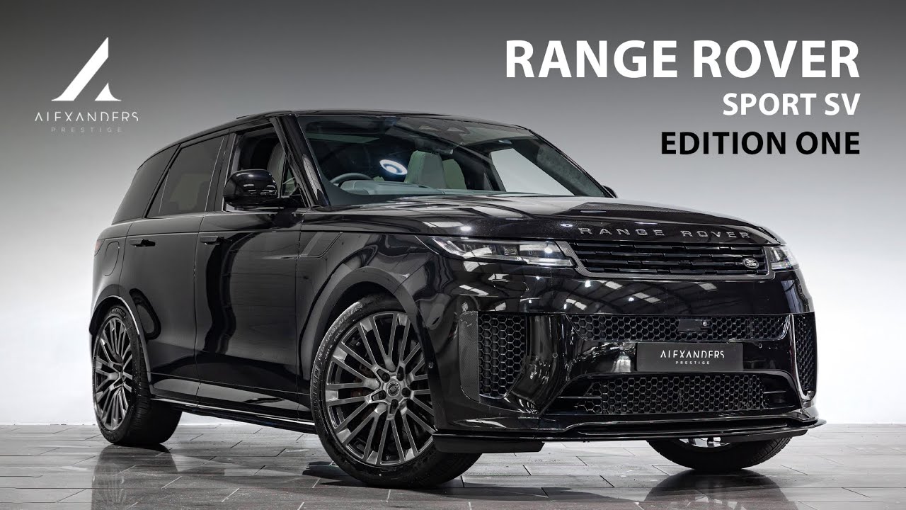 Range Rover Sport SV Edition One - Walkaround - YouTube