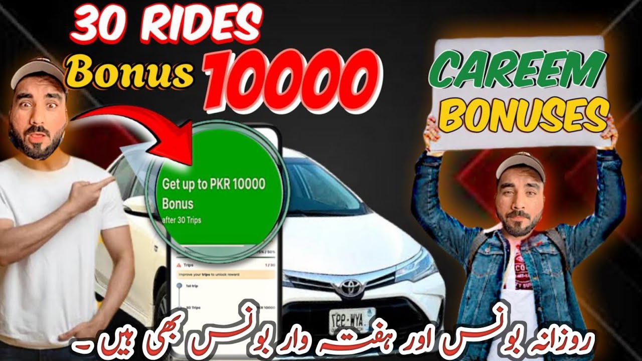 Careem nY bonus Dena start KrdiAy |Careem introduced monthly bonuses ...