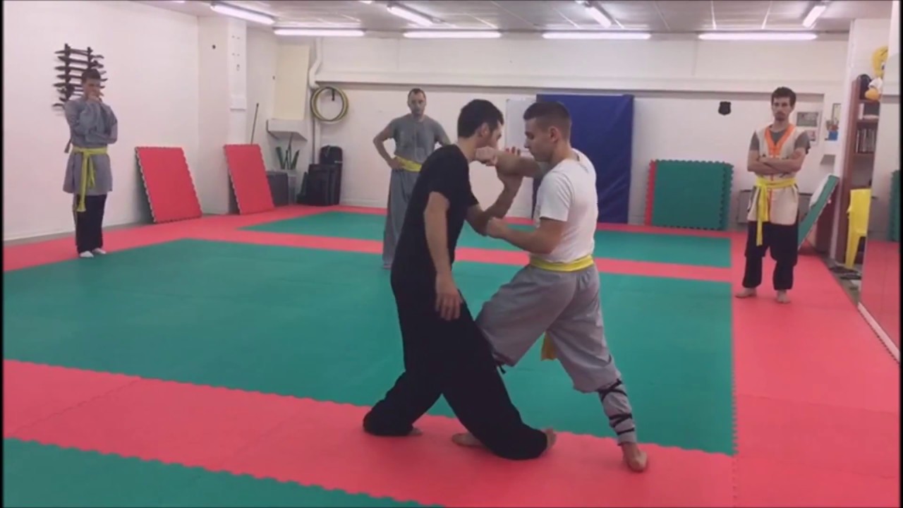 Shaolin ji xing bu application (鸡行步) - YouTube