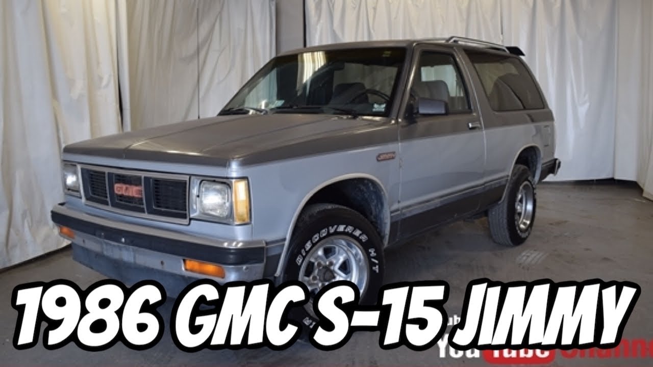 1986 GMC S-15 JIMMY @ GMOTORCARS STOCK # 16595 - YouTube