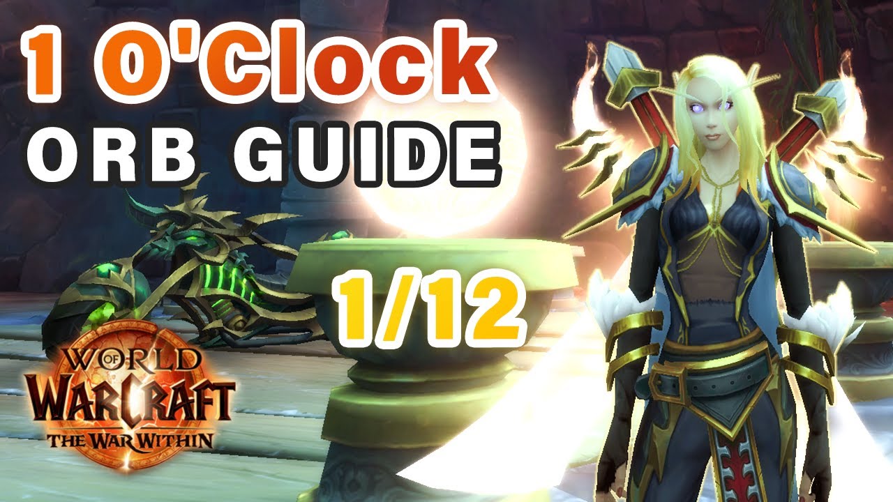 Felcycle Mount Puzzle | 1 O'Clock Orb Guide 1/12 | Mankrik & Olgra WOW ...