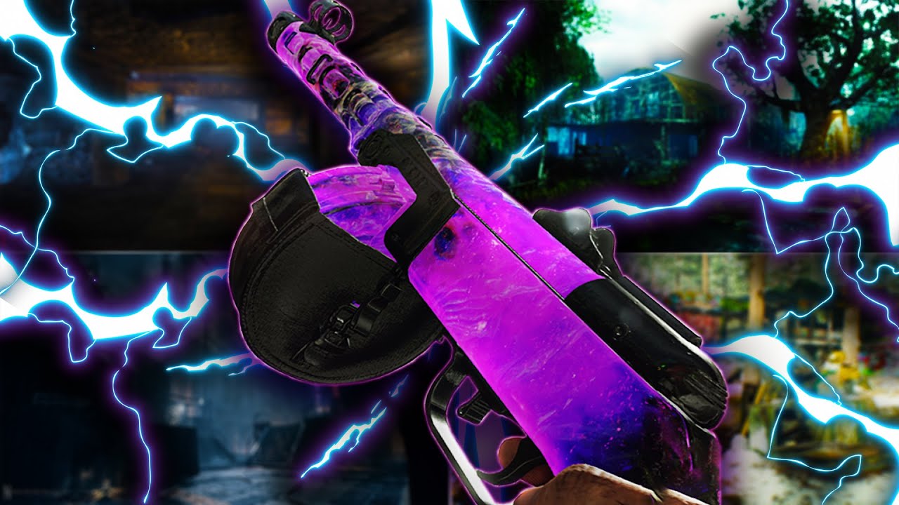 SMG Only on ALL Cod Zombie Games - YouTube