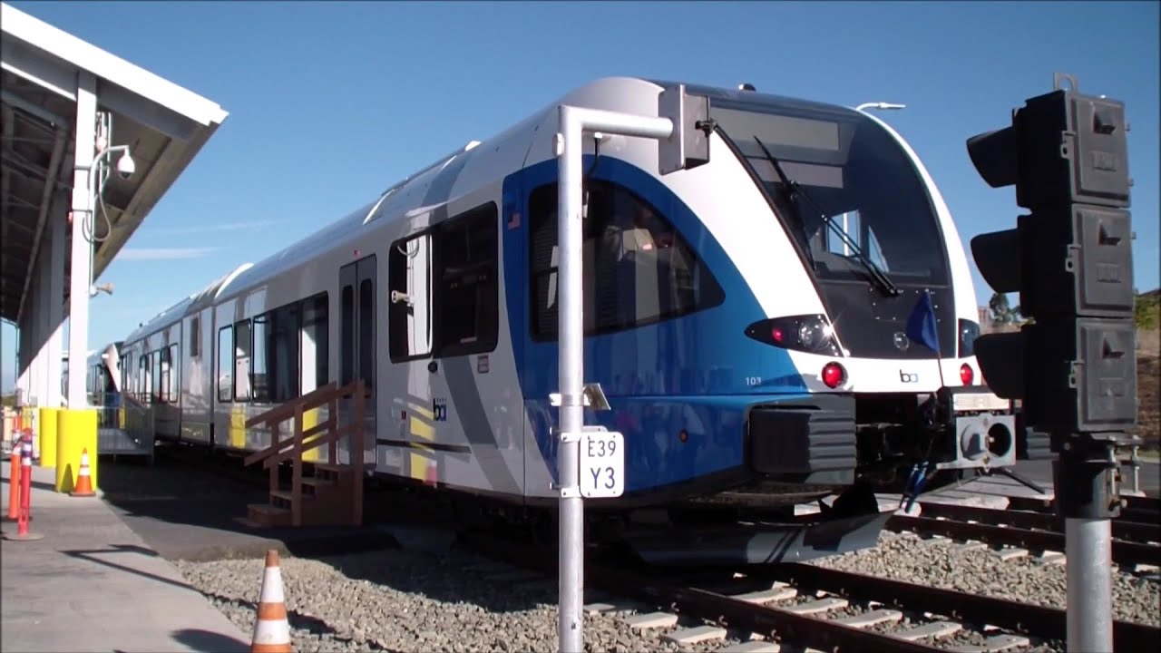 Tour of the Brand New eBART Trains! - YouTube