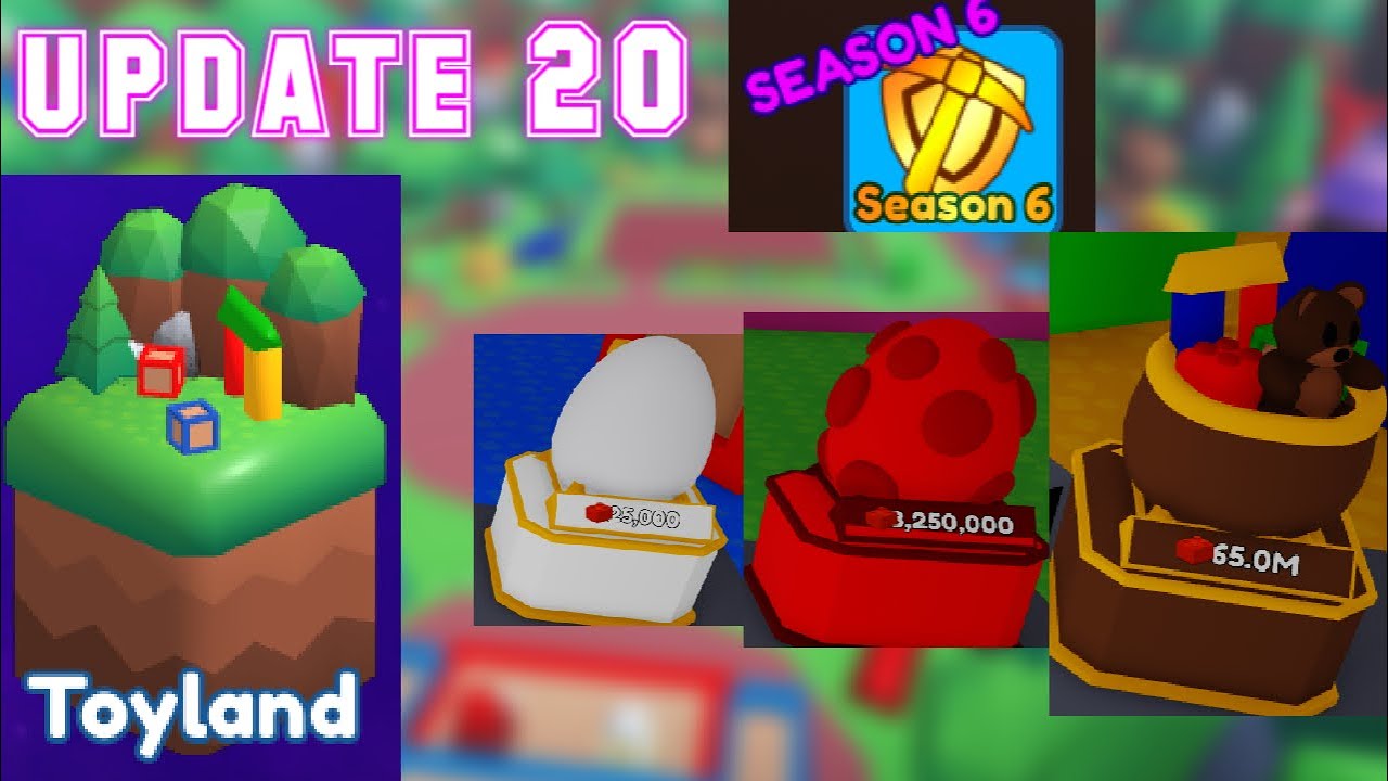 TOY LAND & SEASON 6! Roblox Mining Simulator 2 - YouTube