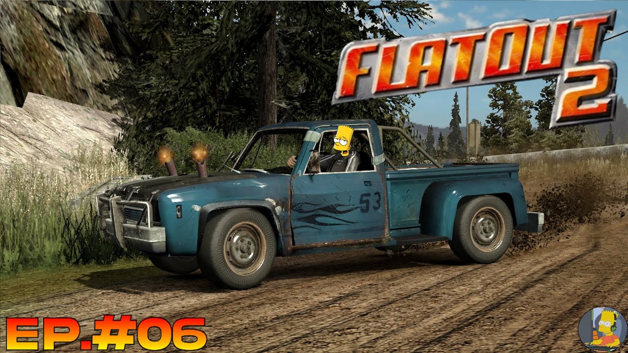 FlatOut 2 - Gameplay | Episodio #06 | Mejoró a la Roamer al máximos - YouTube