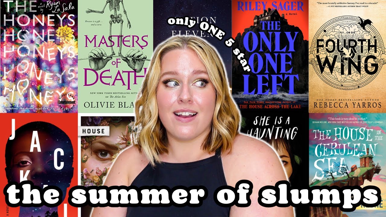 30+ BOOKS I READ THIS SUMMER FT. MY BIGGEST READING SLUMP *EVER ...
