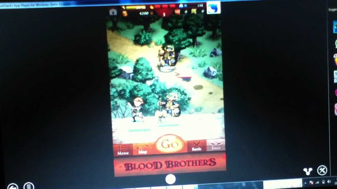 Blood brothers android bot - working demo - YouTube