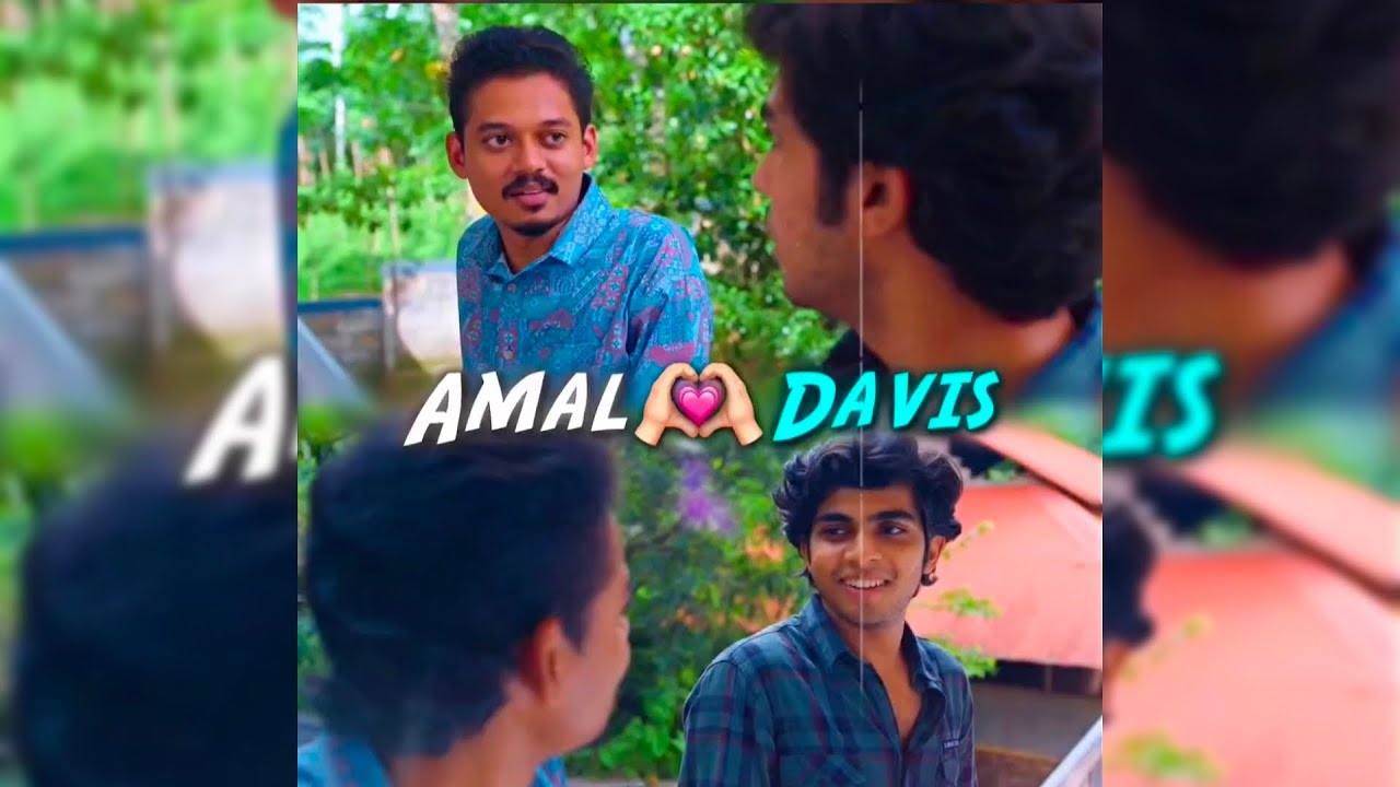 Premalu💛 In every💫 gang that one friend like "Amal🫶🏼Davis friendship ...