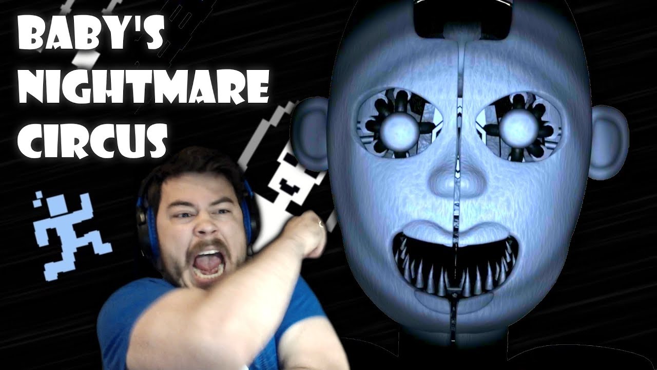 BALLORA ATTACKED ME IN A MINIGAME!! | Baby's Nightmare Circus: Classic ...