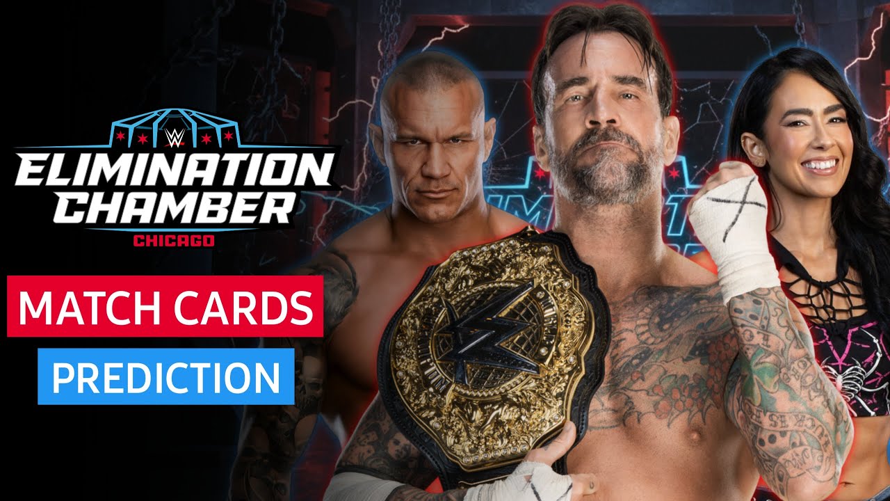 WWE ELIMINATION CHAMBER 2026 MATCH CARDS PREDICTION | Wrestle ...