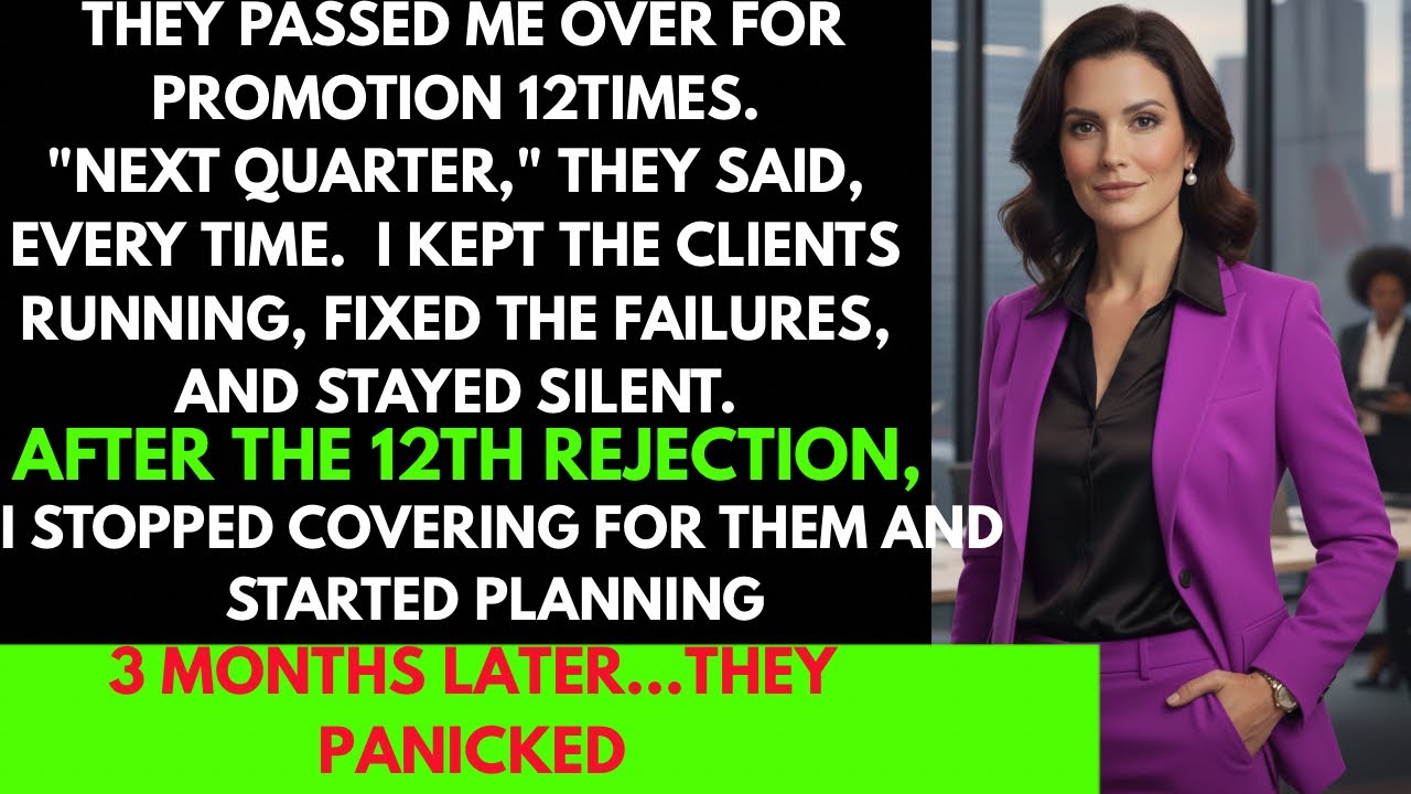 12 Times They DENIED My Promotion - I Stopped Covering Their Mistakes ...