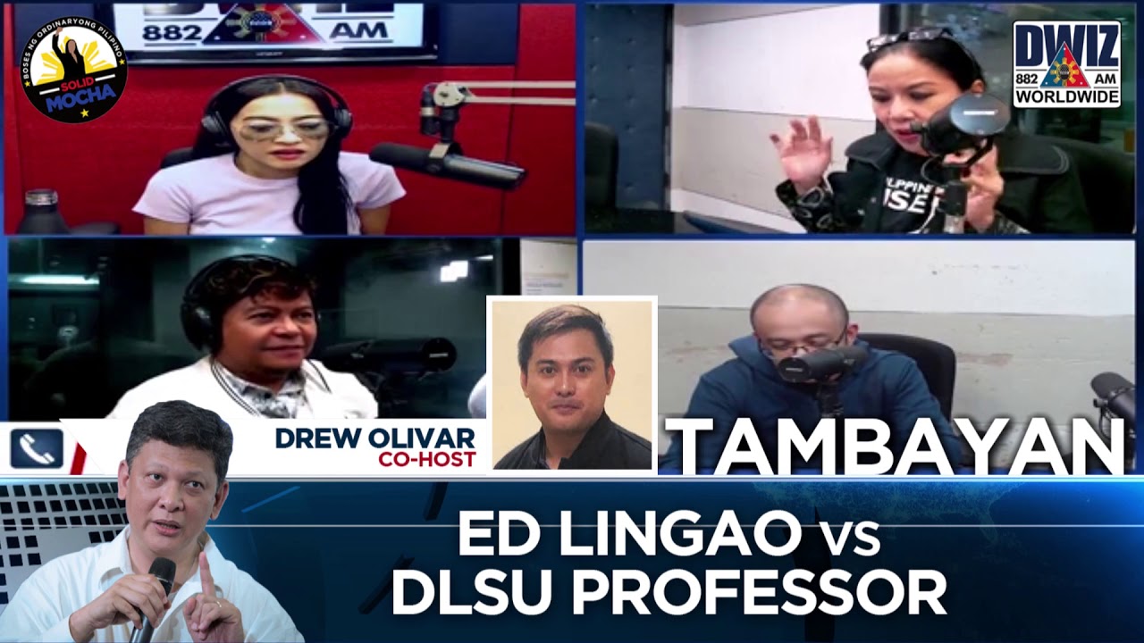ED LINGAO VS DLSU PROFESSOR - YouTube