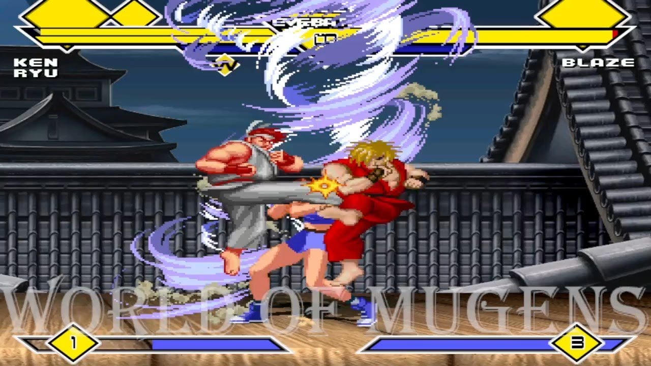 [Street Fighter Mugen] Ken & Ryu - YouTube