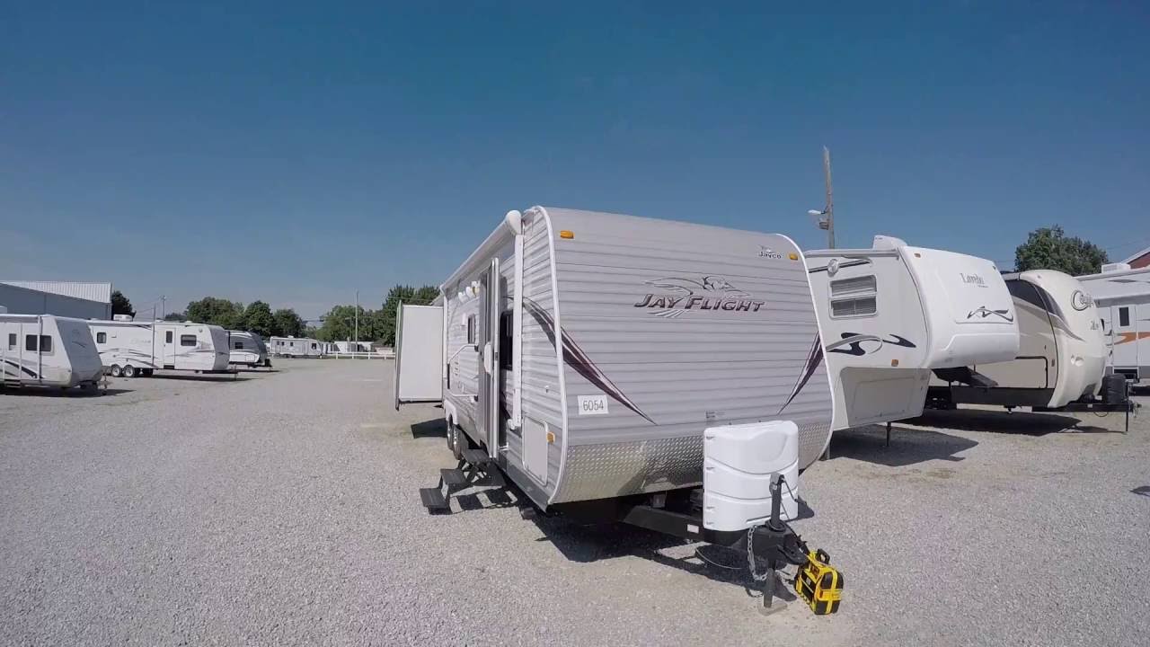 2013 Jayco Jay Flight 32TSBH Pre Owned Travel Trailer Video - YouTube