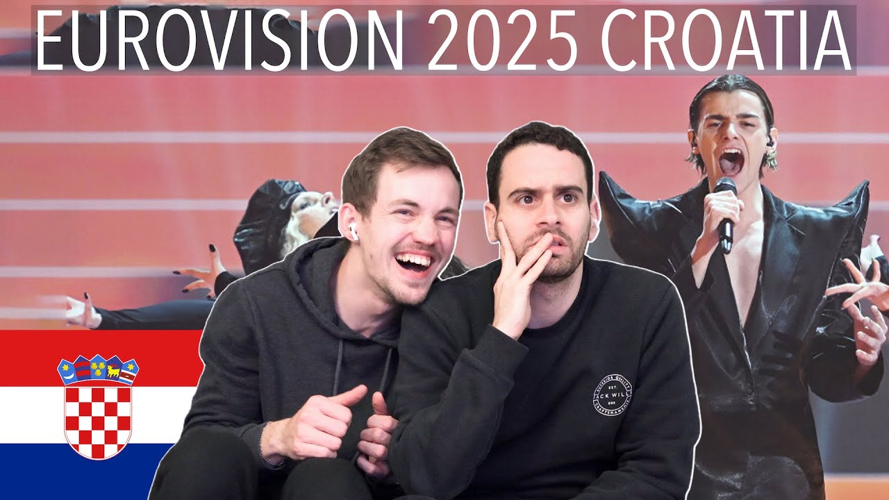🇭🇷 CROATIA EUROVISION 2025 REACTION - MARKO BOŠNJAK - POISON CAKE ...