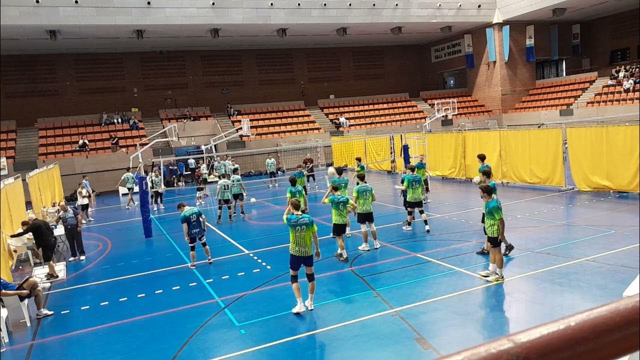 CV Vall d'Hebron - CEV L'Hospitalet (22/10/2023, 1a Div. Junior Masculina 1ª Fase) - YouTube