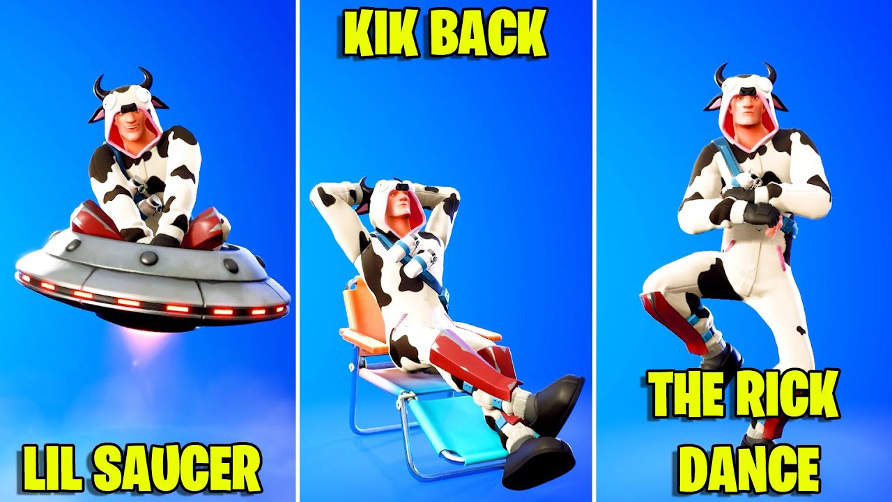 GUERNSEY Skin with Best Fortnite Dances & Emotes! (Chapter 2 Season 7 ...