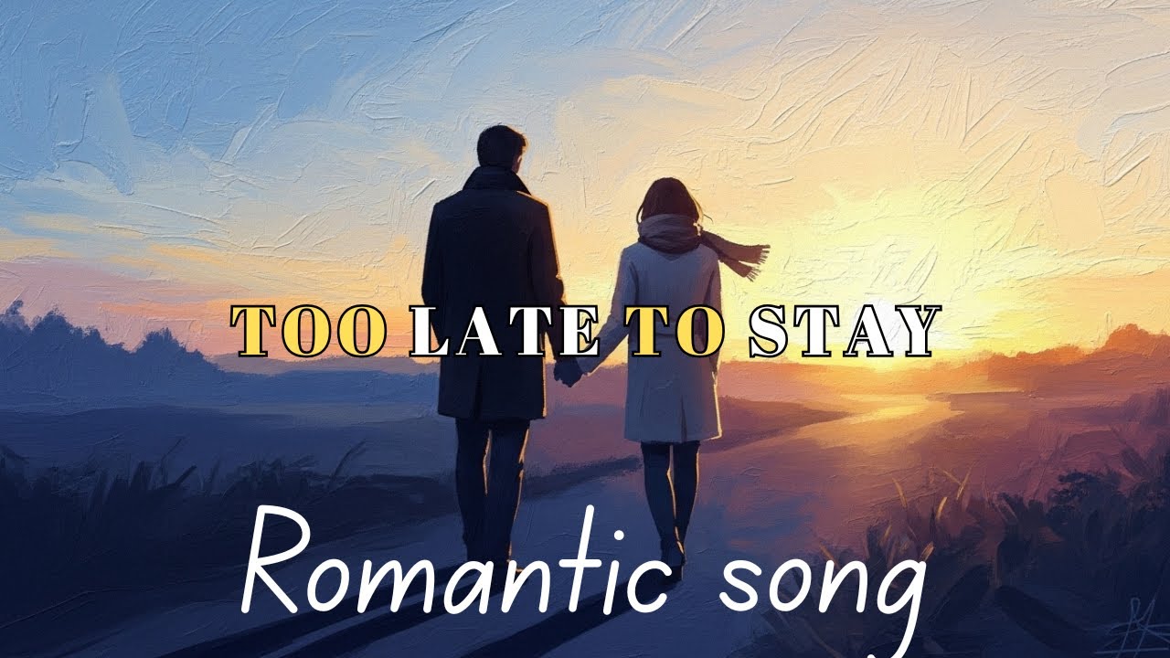Too Late to Stay | Romantic Sad Song | Romantic Song | Lyric Video ...