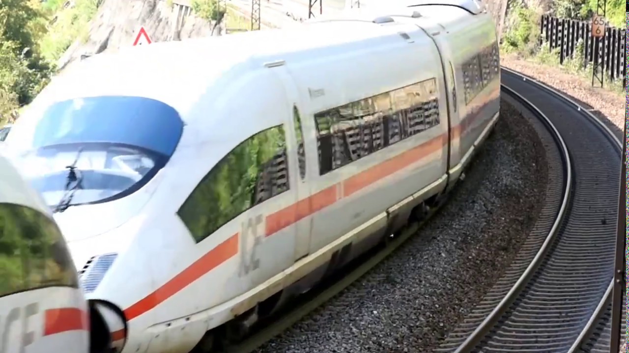 ICE 513 auf der Geislinger Steige [ ICE 3 ] Durchfaht auf der ...