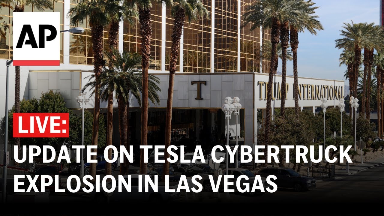 LIVE: Press conference on Tesla Cybertruck explosion in Las Vegas - YouTube