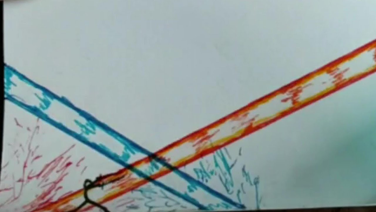 FlipBook Animation #23 Fire Vs Ice Stickman Fight! EP 3 - YouTube