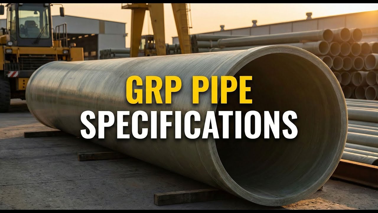 GRP Pipe Specification: What You Must Know - YouTube