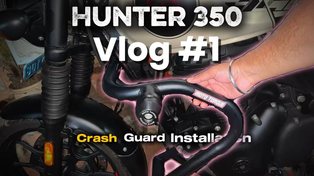 Best Crash Guard for Hunter 350 You Need in 2026 #hunter350 - YouTube