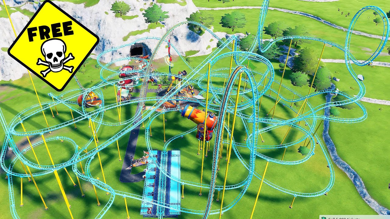 I Made The Worlds Deadliest Roller Coaster Park Beyond Youtube