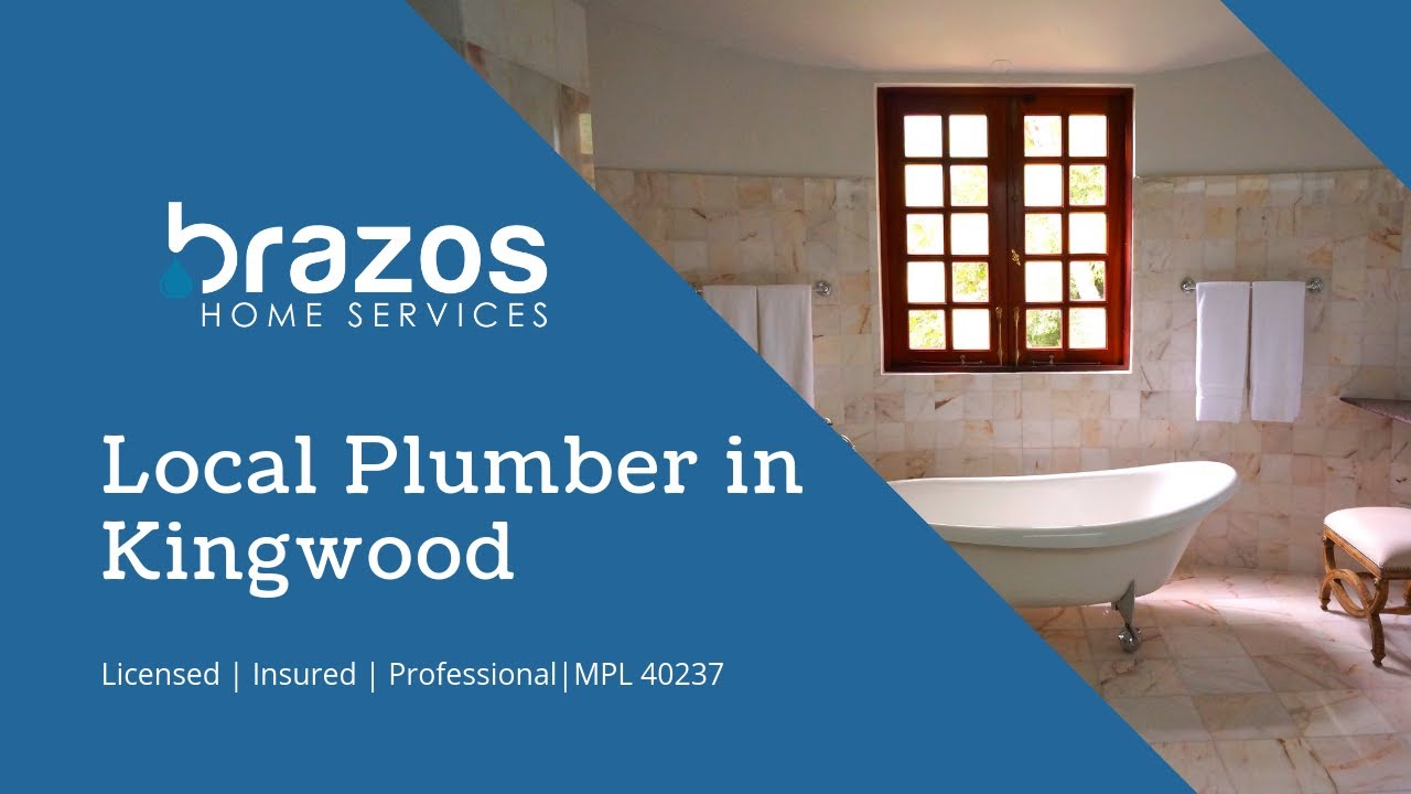 Kingwood Plumber - Brazos Home Services - YouTube