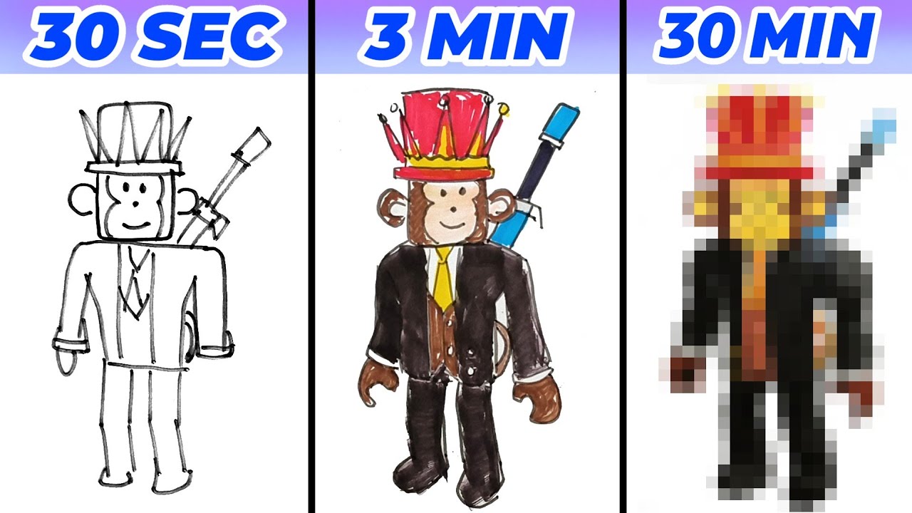 Drawing (ROBLOX) Jandel from Grow a Garden in 30 Sec, 3 Min and 30 ...