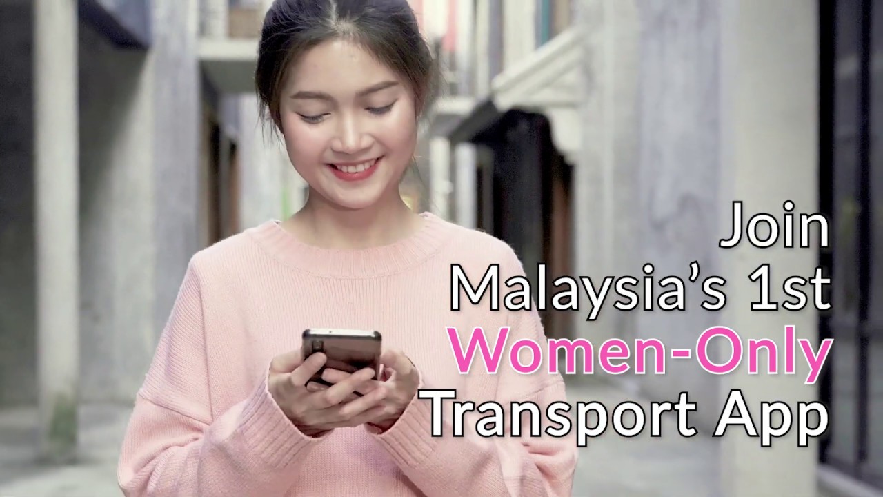 Riding Pink - Malaysia's 1st Women-Only Transportation App - YouTube