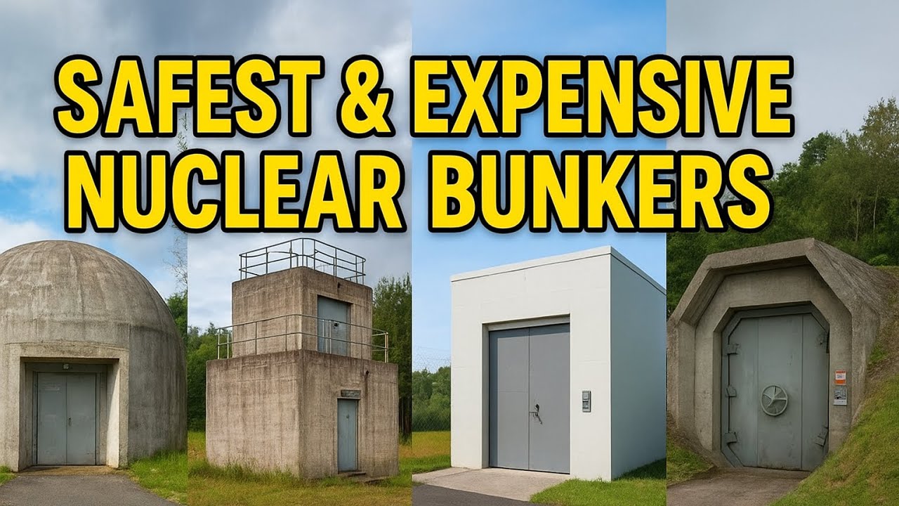 Inside the World's Most Expensive & Safest Nuclear Bunkers - YouTube