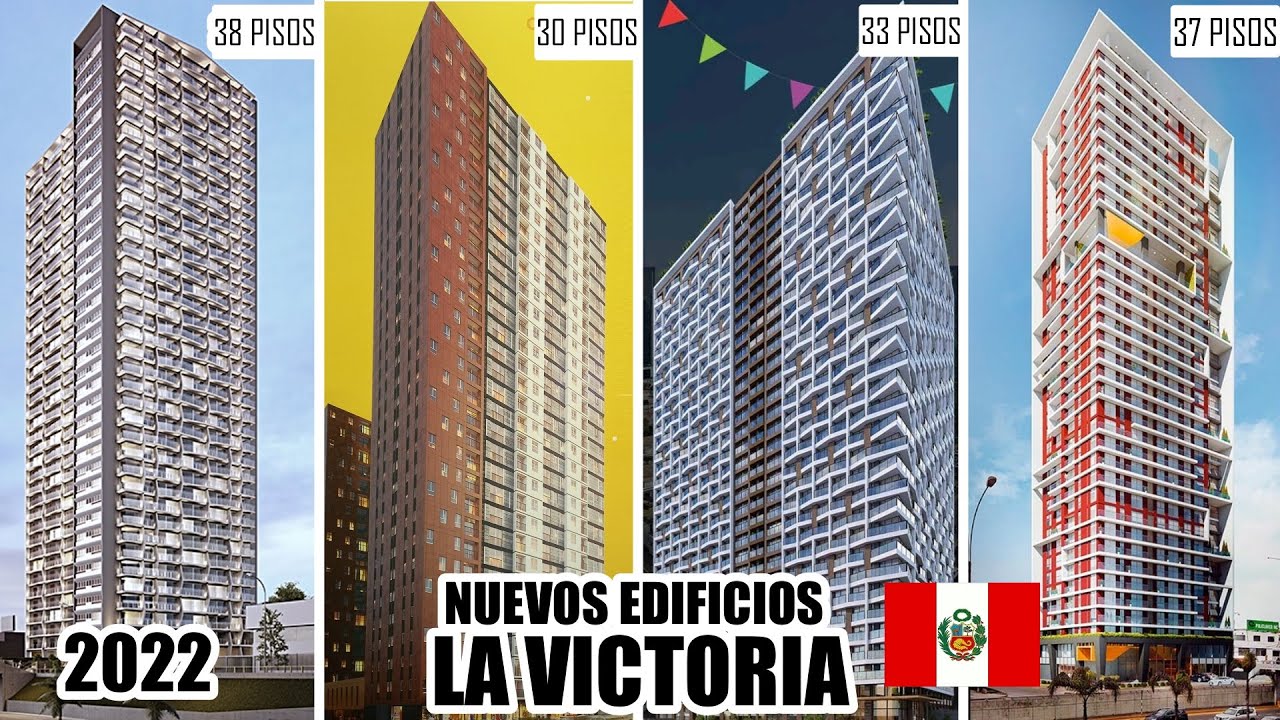 Nuevos Edificios de Gran Altura para la Victoria | Lima Perú 2022 - YouTube