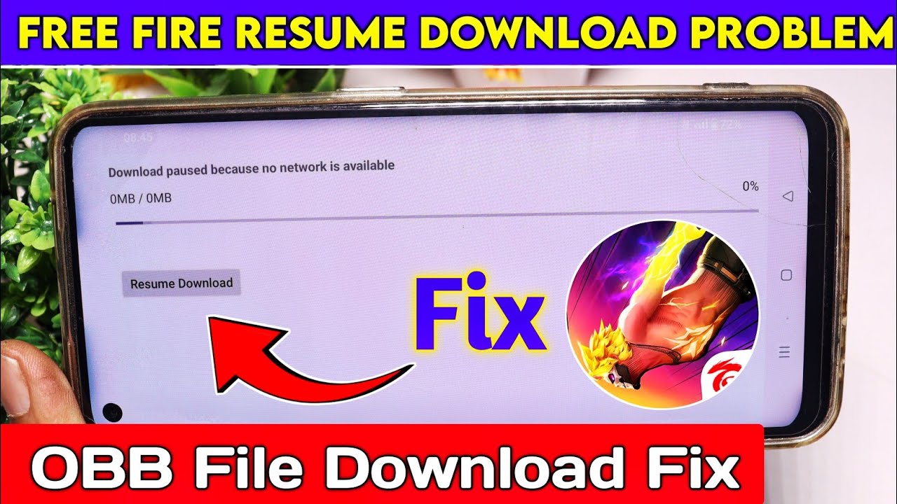 Free Fire Obb File Download Problem | Free Fire Resume Download Problem ...