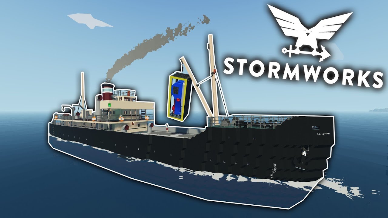 Super Slow Steamer! - Stormworks: Build and Rescue - YouTube