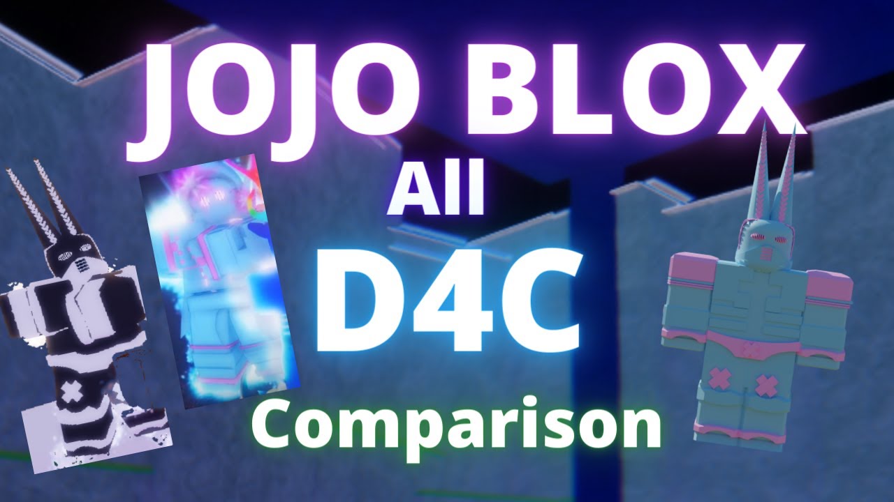 Jojo Blox - All D4C Evolution Comparison - YouTube