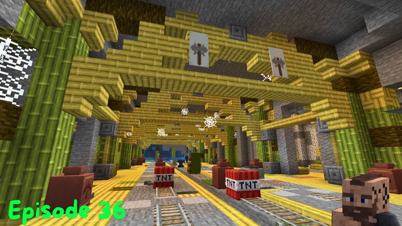 Check Out The New Mineshafts! Minecraft - Let's play Episode 36 - YouTube