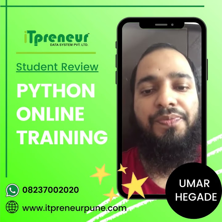 Umar Hegde | Online Training Batches | Python Student Testimonial ...
