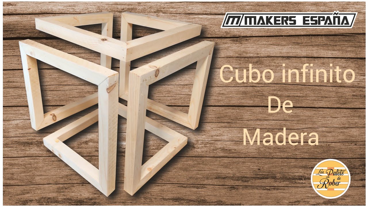 Cubo Infinito de Madera - YouTube