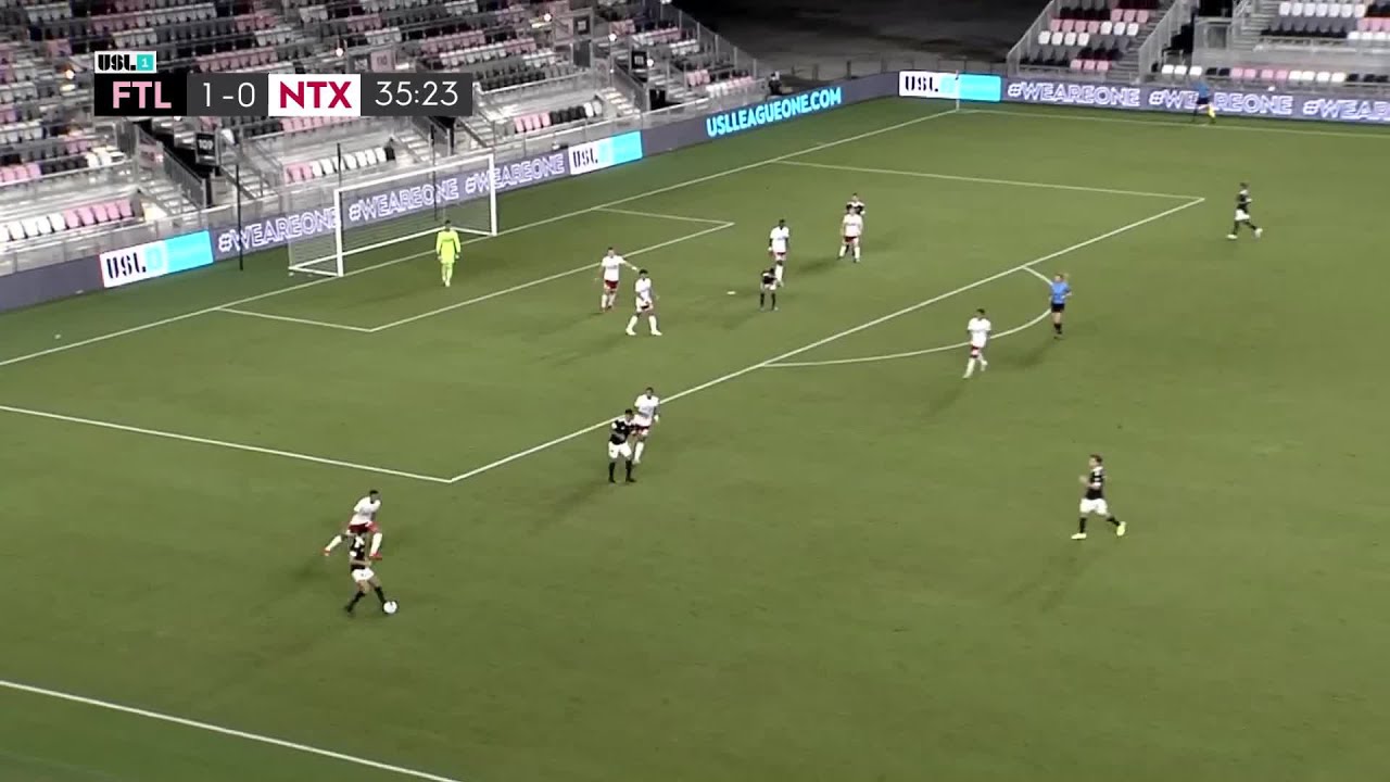 Ricky Lopez-Espin with a Goal vs. North Texas SC - YouTube