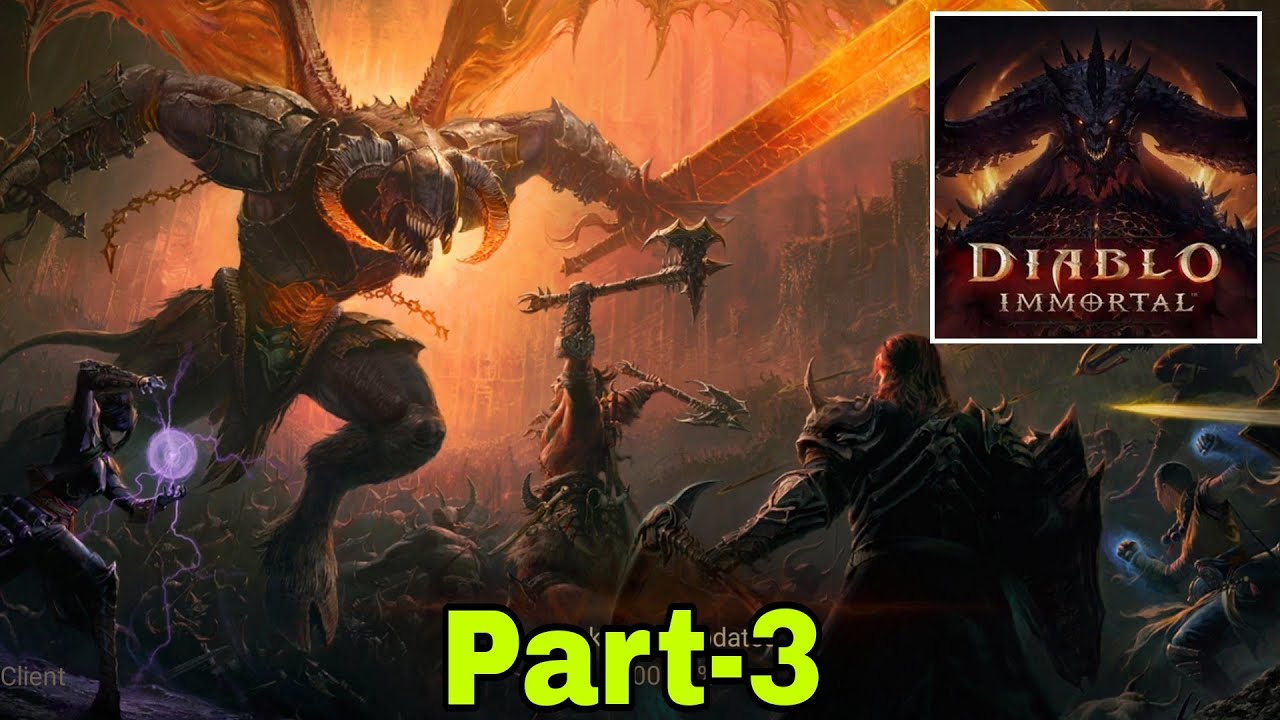 Diablo Immortal android gameplay Walkthrough Part-3 #diabloimmortal ...
